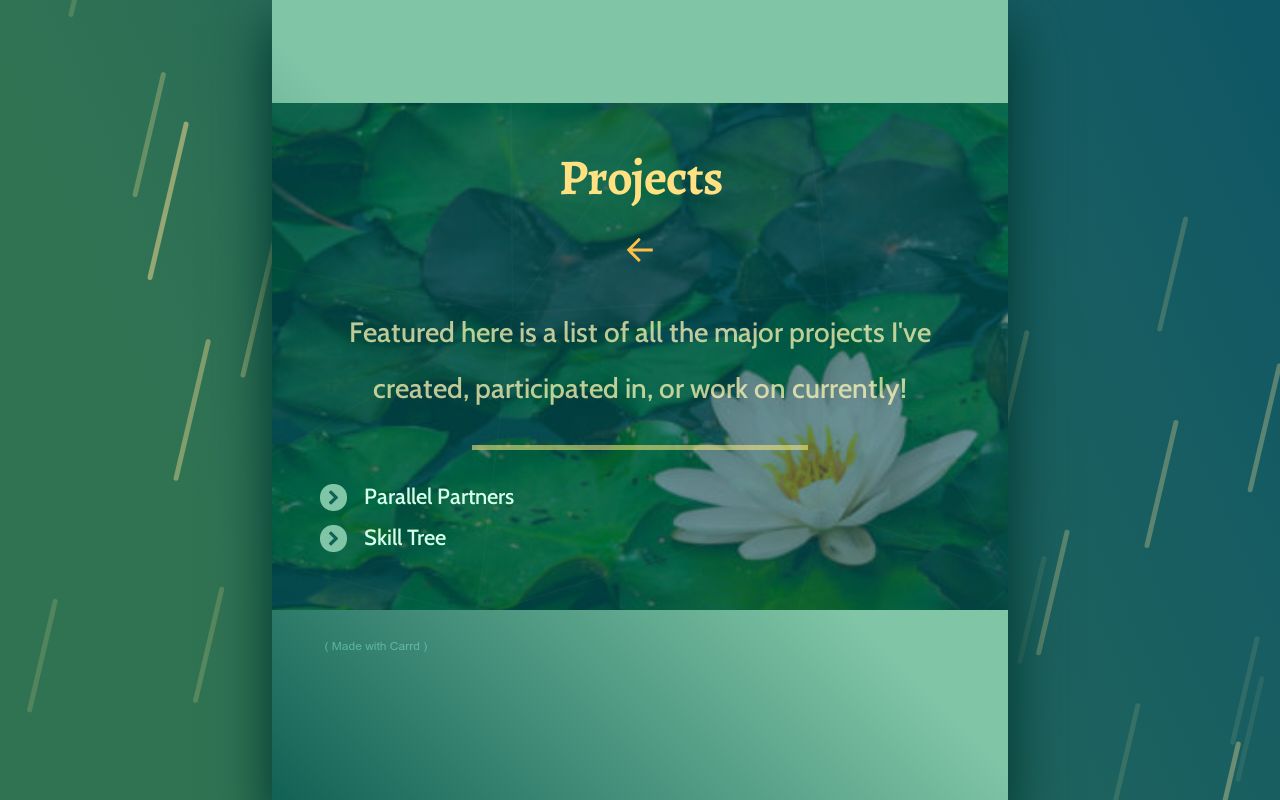 Pan's Projects